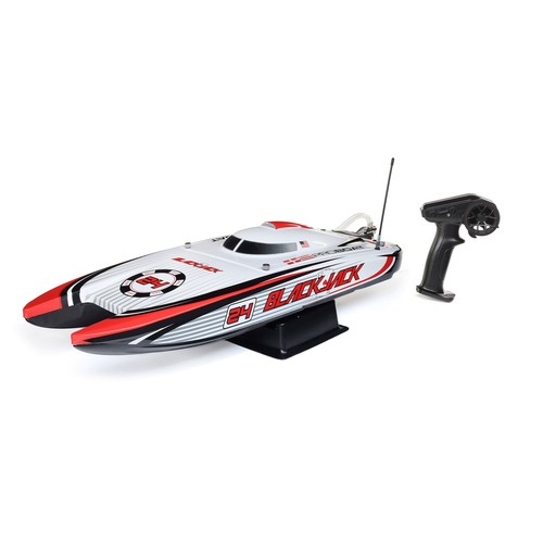 Pro Boat PRB08049T2 Blackjack 24" V2 Catamaran Brushless Vegas Offshore ...