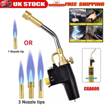 Gas Torch Mapp Gas Blow Torch Map Propane Gas Solderding Brazing ...