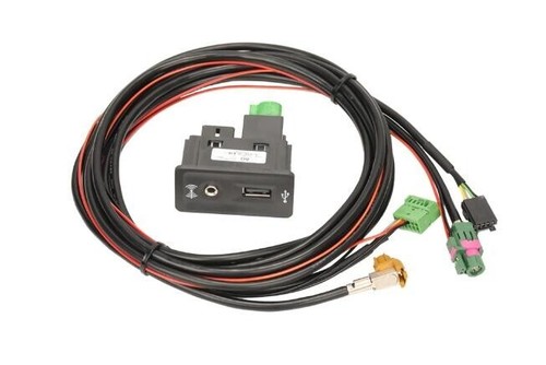 5G0035222E For VW Golf MK7 Install CarPlay Media USB AUX MDI AMI Socket ...