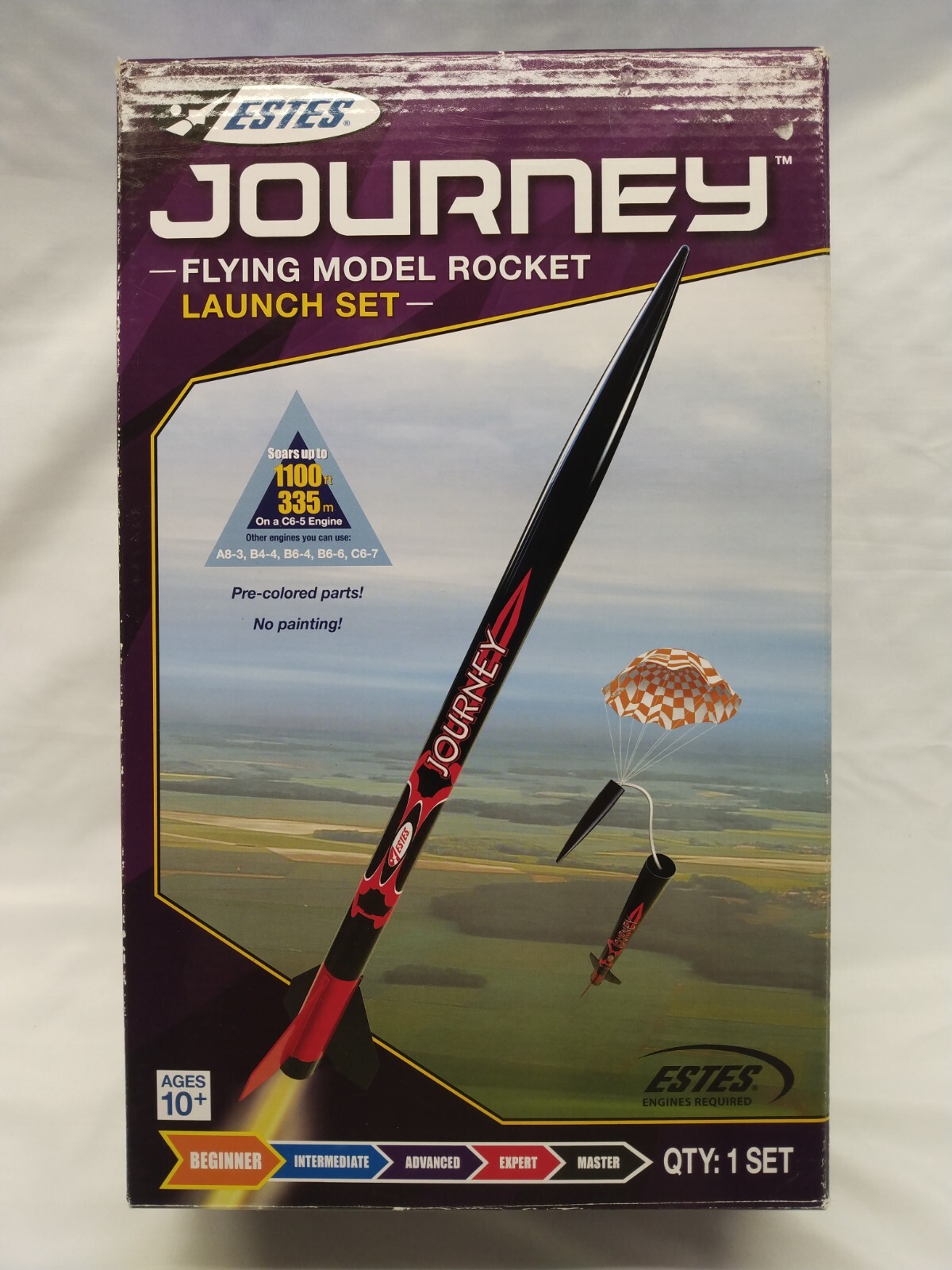 Estes Journey Flying Model Rocket Launch Set EST1441 - Engine Not ...