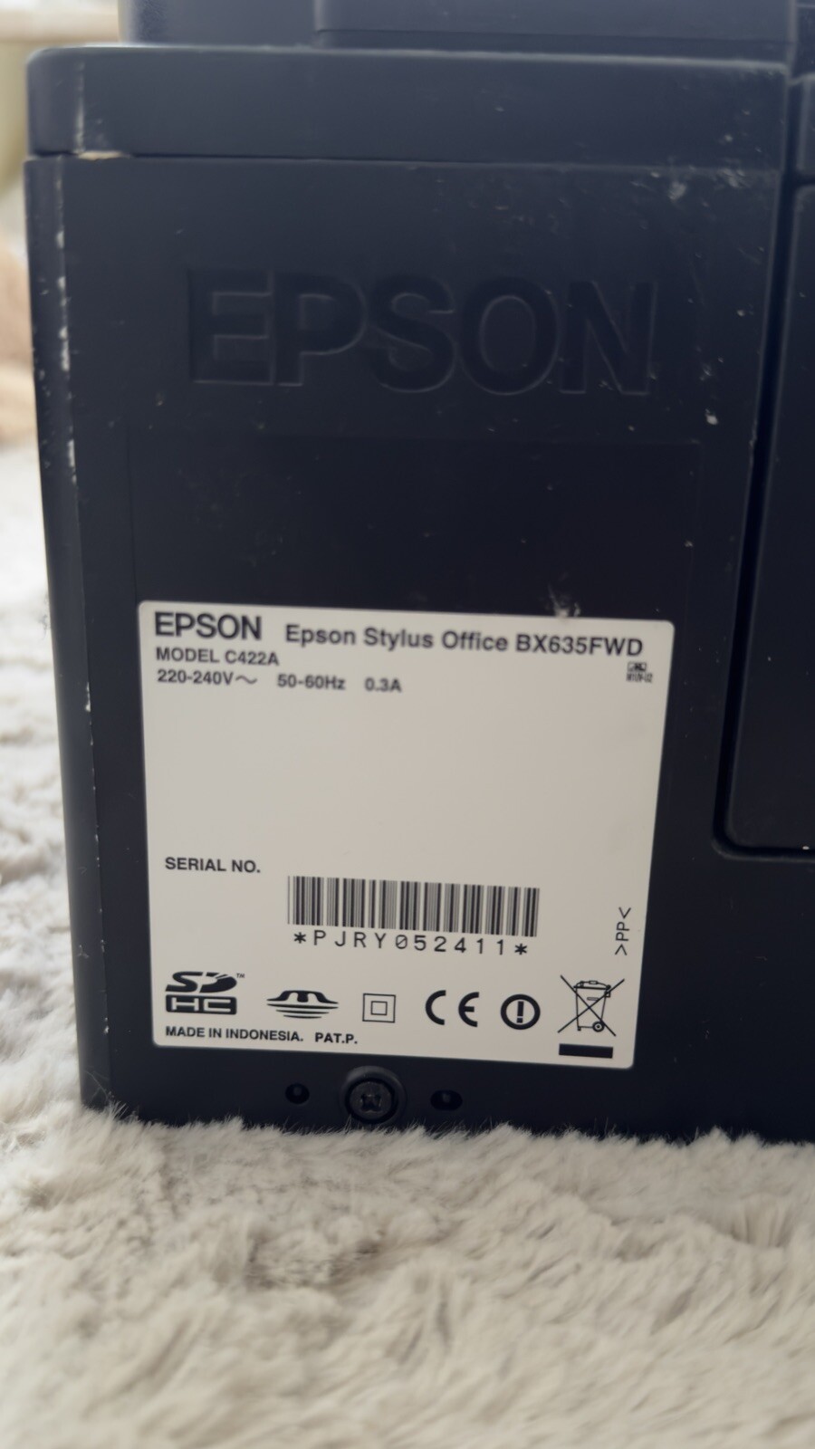 Epson Stylus Office BX635FWD (Drucker, Scanner, Kopierer, Fax ...