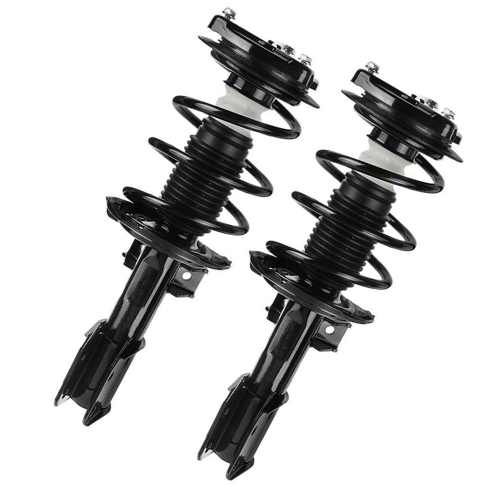 AWD Front Struts w/ Coil Springs Sway Bars for Mercedes-Benz C230 C250 ...