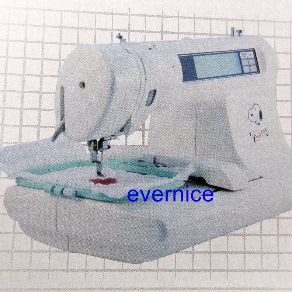 Medium Embroidery Hoop 4"X4" Ef32 For Simplicity Se1, Se2, Se3 White ...