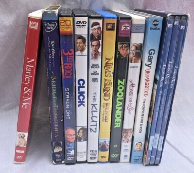 Lot of 10 DVDs Family, Comedy, First Seasons, PG-13, NR, Over 26 hours ...