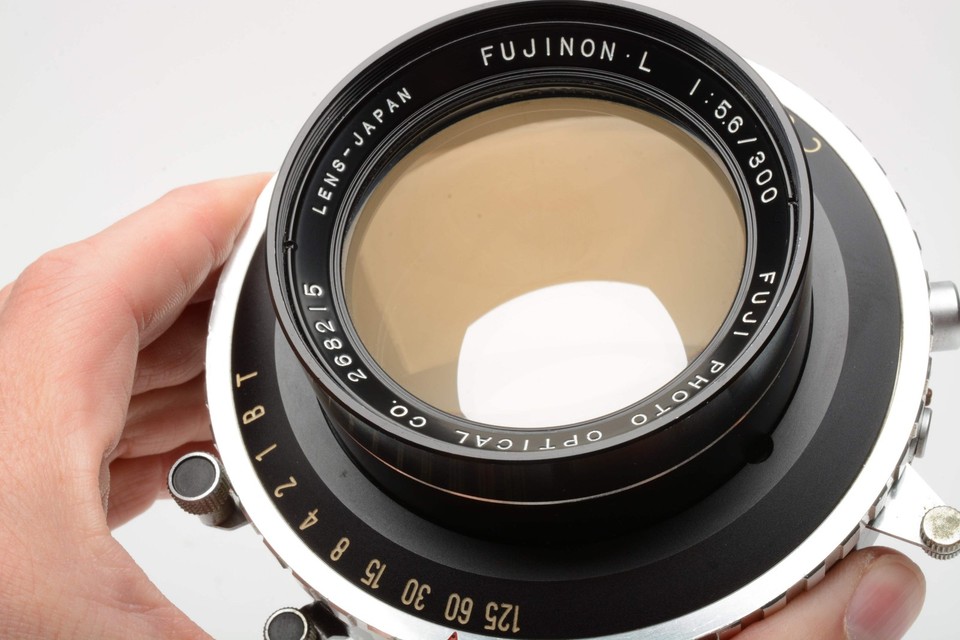 Fuji Fujinon L 300mm f5.6 Large format lens w/Copal Shutter, Clean ...