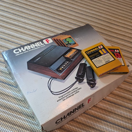 Rare Fairchild Channel F System II Console And 2 Games. -no reserve | eBay