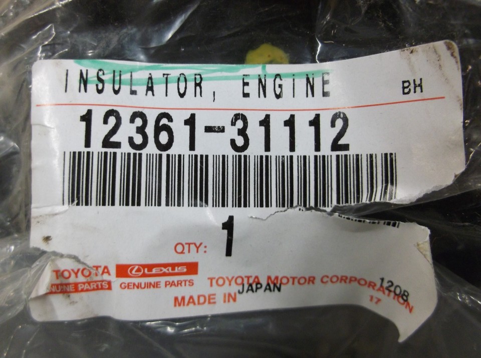 Lexus IS350 (2010-2015) (AWD) OEM Genuine ENGINE MOTOR MOUNT 12361 ...