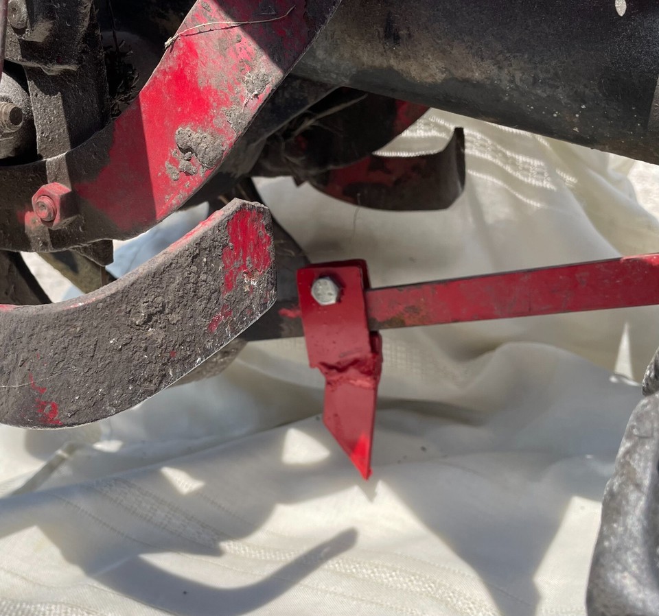 Garden Tiller Tamer roto tiller attachment, reduces run-a-way/bucking ...