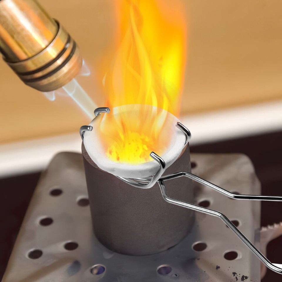 1 Set Crucibles Kit Metal Melting Crucibles Jewelry Casting Crucibles ...