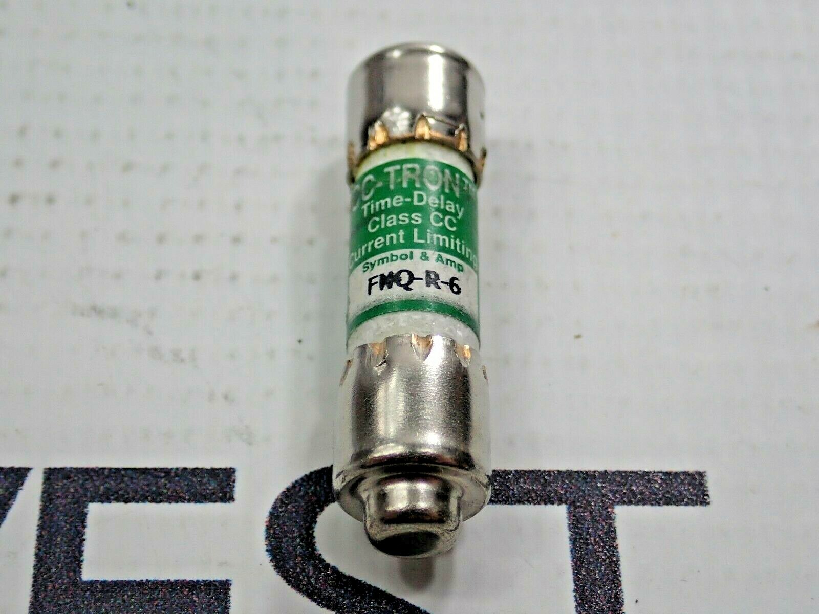 CC-TRON FNQ-R-6 TIME DELAY FUSE NEW LOT OF 3 | eBay
