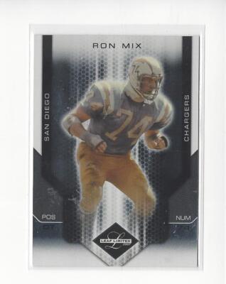 2007 Leaf Limited #180 Ron Mix Chargers /249 | eBay