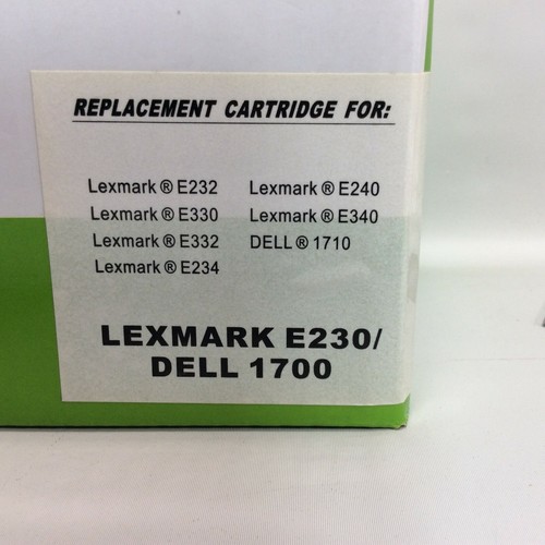 Fuzion Premium Toner Cartridge Replacement for Lexmark E230/Dell1700 ...