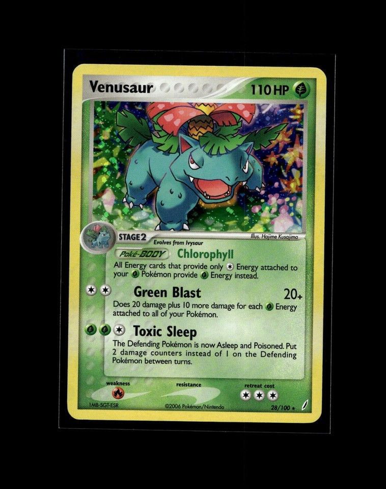 Bulbasaur Ivysaur Venusaur Pokemon Card! Holo/Reverse Holo EX VMAX Rare ...