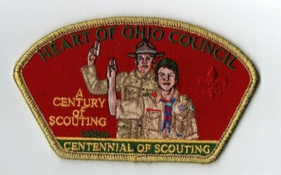 Boy Scout Heart of Ohio Council 2010 Centennial of Scouting CSP SA-24 ...