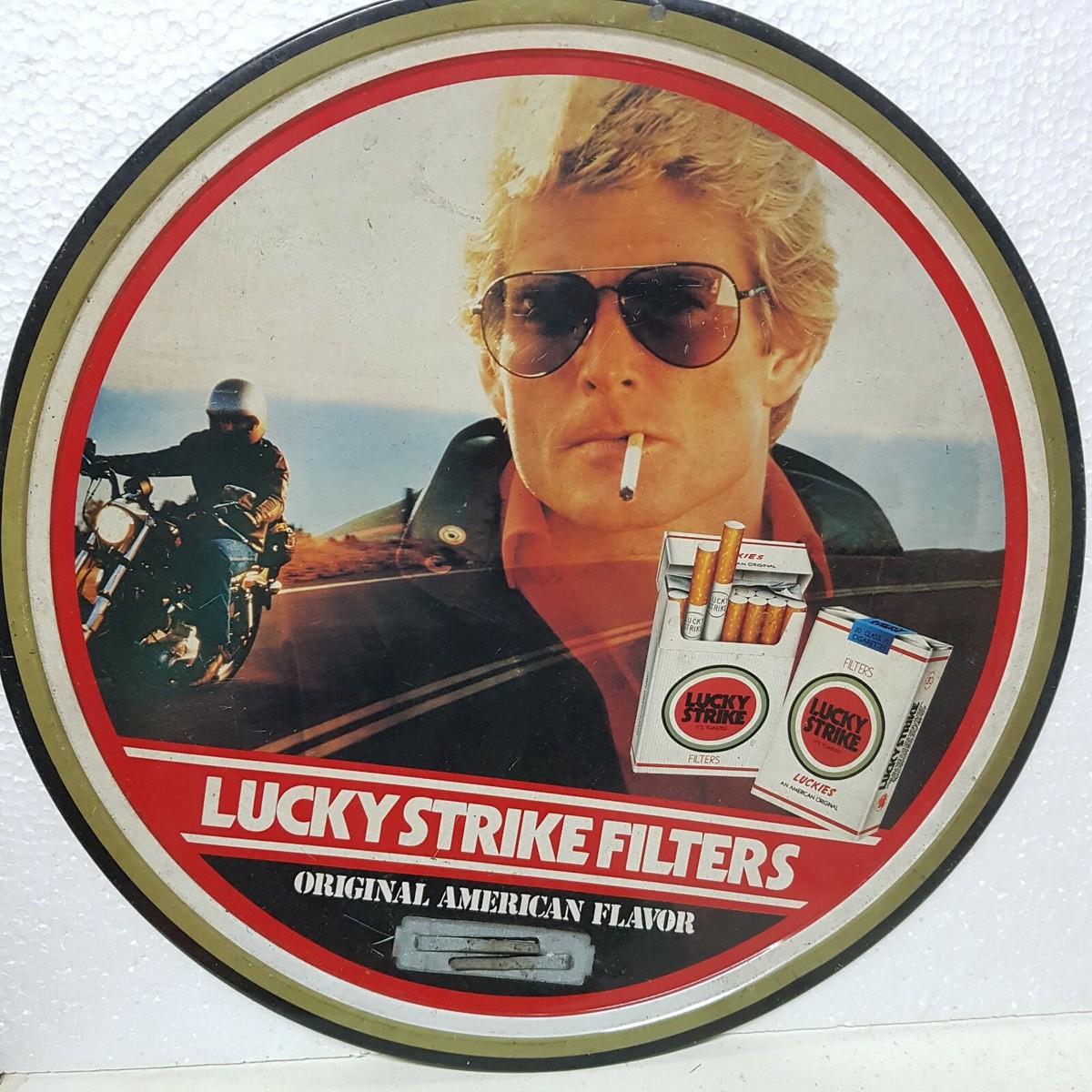 Vintage Lucky Strike Logo Lucky Strike Toasted Cigarette Tin – Smoke
