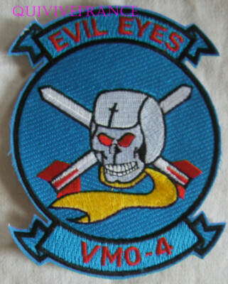 Pus826 - USMC Marine Corps Observation Squadron VMO-4 Evil Eyes Patch ...