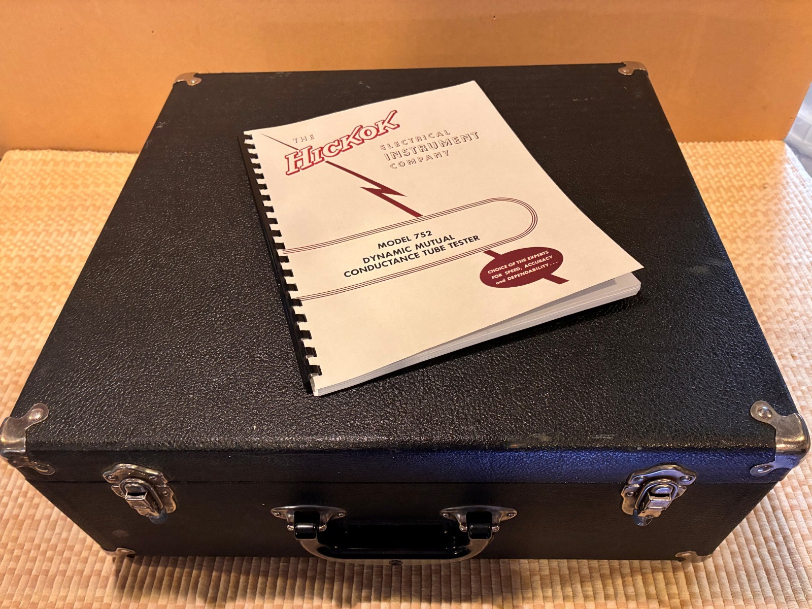 Vintage Hickok 752 Vacuum Tube Tester - REFURBISHED/ CALIBRATED WORKING ...