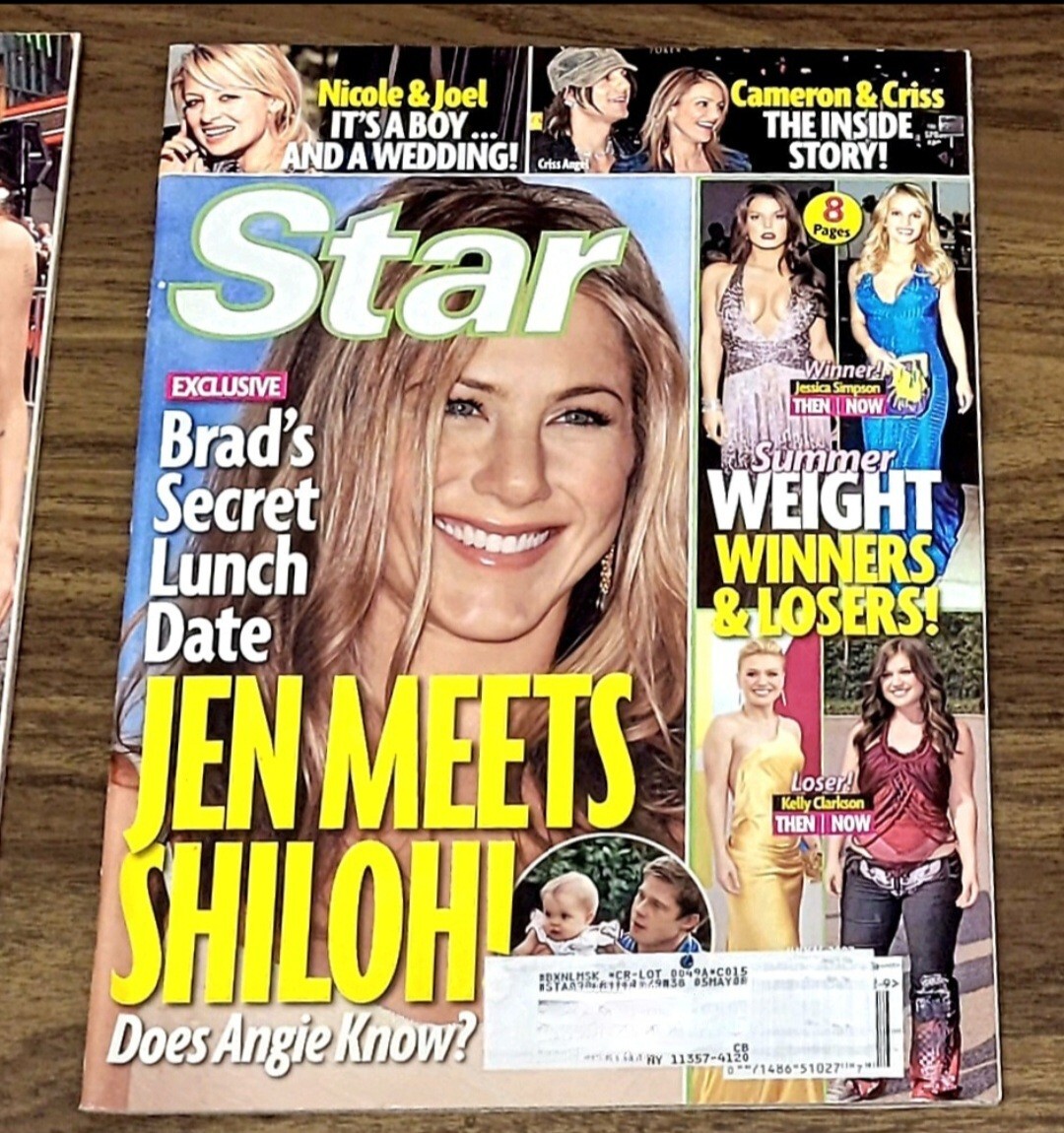 Jennifer Aniston 3 Vintage Star Magazines 2007-2011 Excellent Condition ...