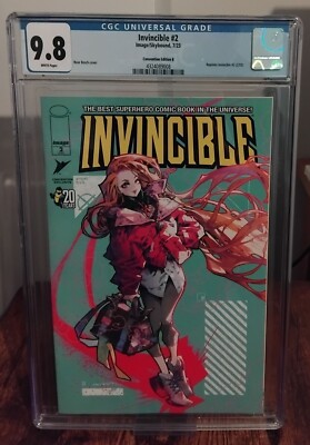 Invincible #2 Rose Besch SDCC 2023 Exclusive Variant CGC 9.8 Ltd 500 | eBay