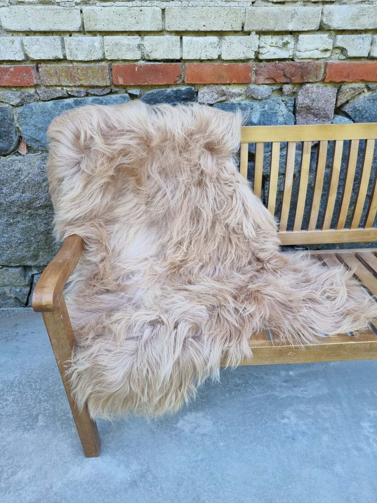 Beautiful Real Prime Islandic Sheepskin Lamb Rug White/Grey/Beige Soft ...