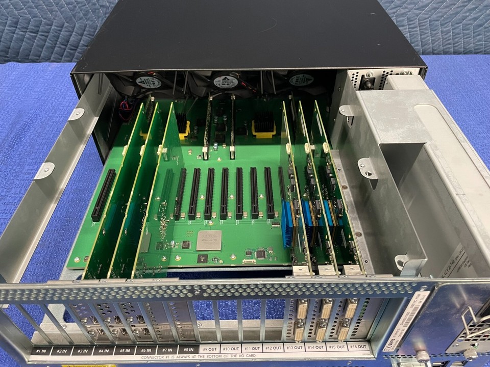 Cyviz AS XPO.4 Chassis Video Processor w/ 3 Dual HD Input Boards + 3 ...