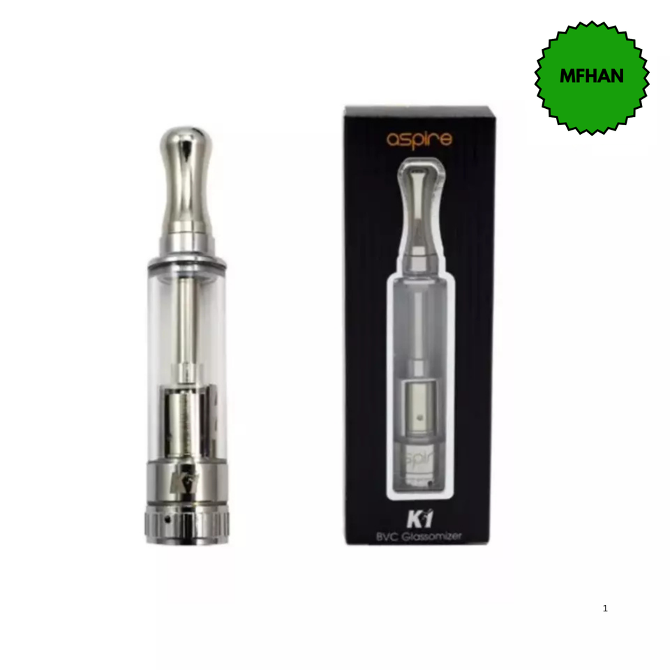 Aspire K1 Tank, 1.8ohm BVC coil fitted UK | eBay