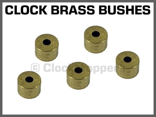 Longcase Clock Bushes 6mm x 4mm Pivot Brass Bushing Repair Spares Parts 5 pcs | eBay UK