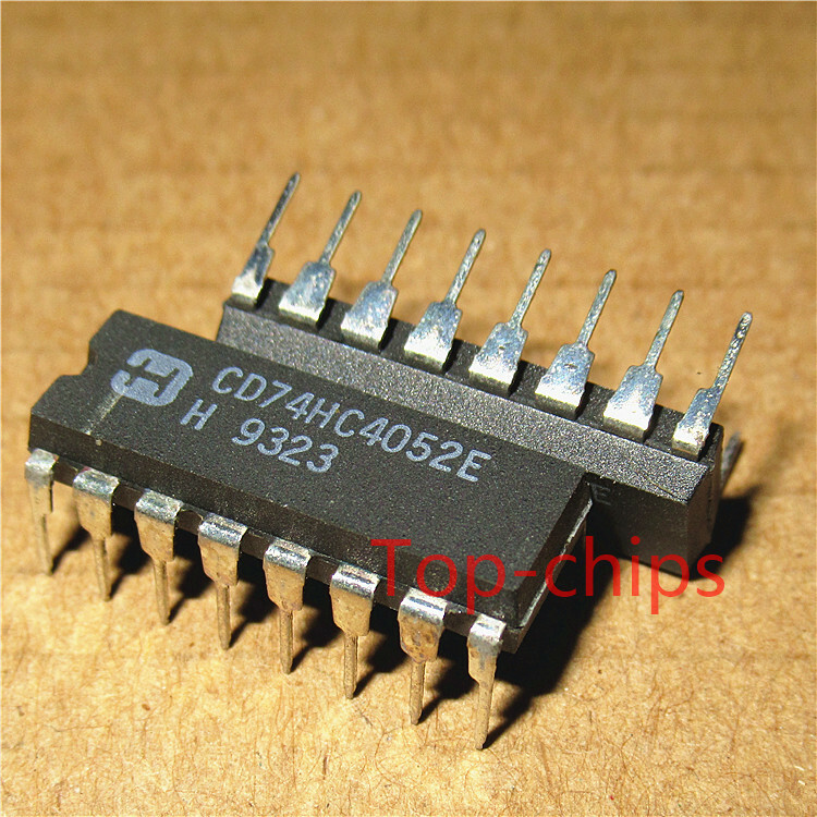 5PCS CD74HC4052E IC MUX/DEMUX DUAL 4X1 16DIP 74HC4052 HC4052 HC4052E ...