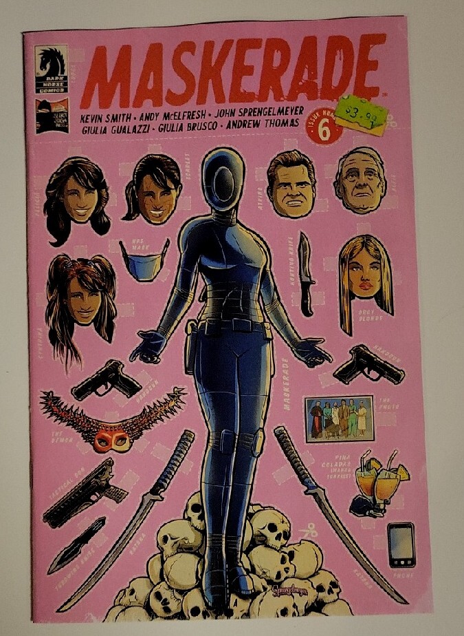 Maskerade #6 (of 8) 06/2023 VF+ COVER A Sprengelmeyer DARK HORSE COMICS ...