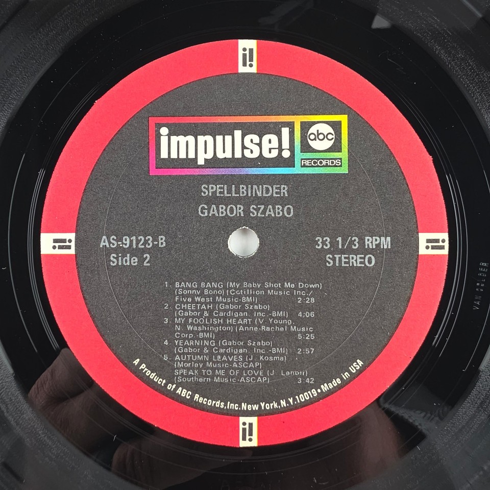 Gabor Szabo Spellbinder Repress 12" Stereo LP Vinyl Record Impulse! A-9123 | eBay