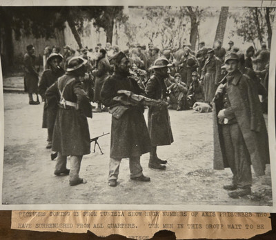 WW2, Axis Soldiers Captured In Tunisia, Original Press Photo, 6x8 | eBay
