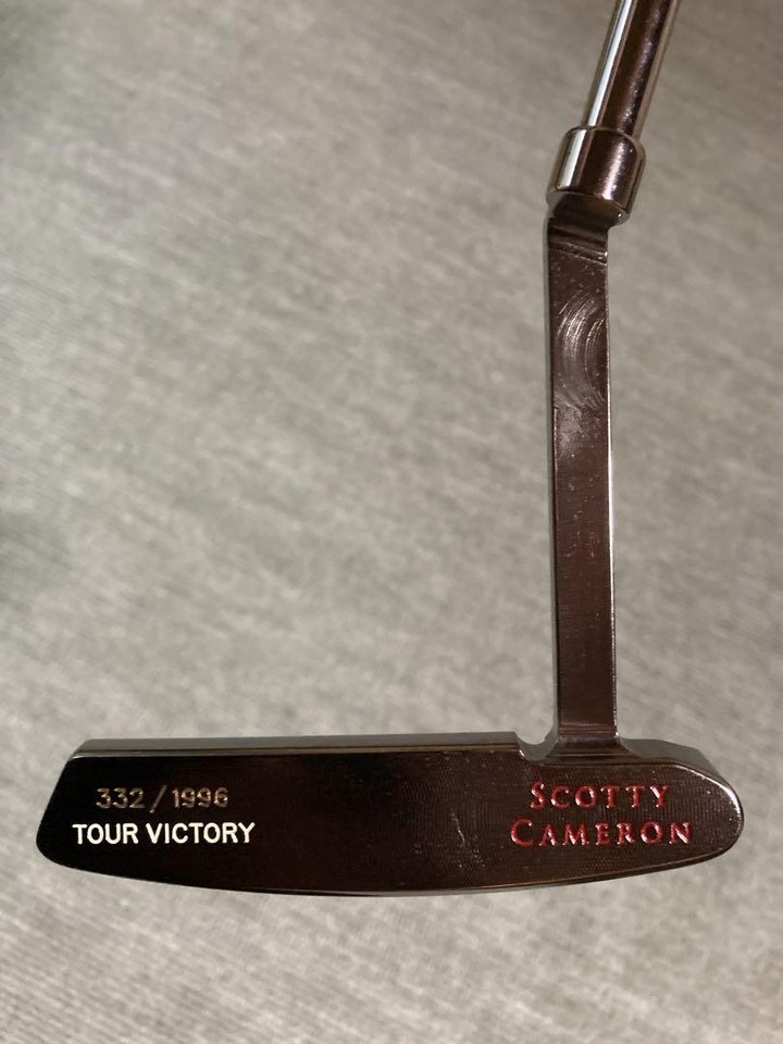 Scotty Cameron Tiger Woods Pro First Winner Putter 332 Limited Edition ...