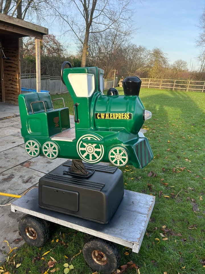 Kids Ex Coin Operated Ride On Train Arcade Machine | eBay UK