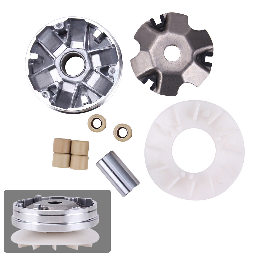 Clutch Variator Moped Roller Fan For GY6 50cc 49cc ATV Racing Engine ...