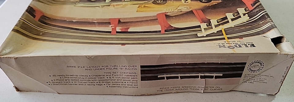 Vintage ELDON Power Pack “8” 1/32 Scale Road Racers. Complete Read ...