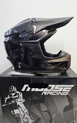 Moose F.I Agroid Off Road Riding Helmet *XL,2XL* Iredescent | eBay