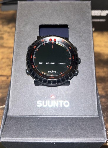 SUUNTO CORE Black Red Watch Altimeter Compass Barometer Timer | eBay
