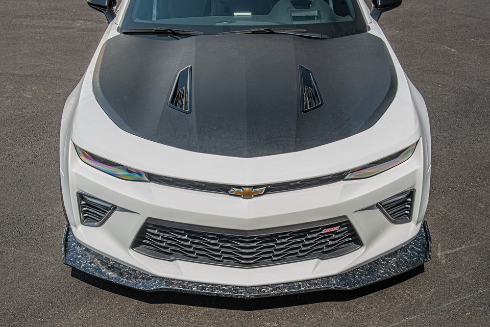 For 16-Up Camaro SS | ZL1 1LE FORGED CARBON FIBER Front Splitter & Side ...
