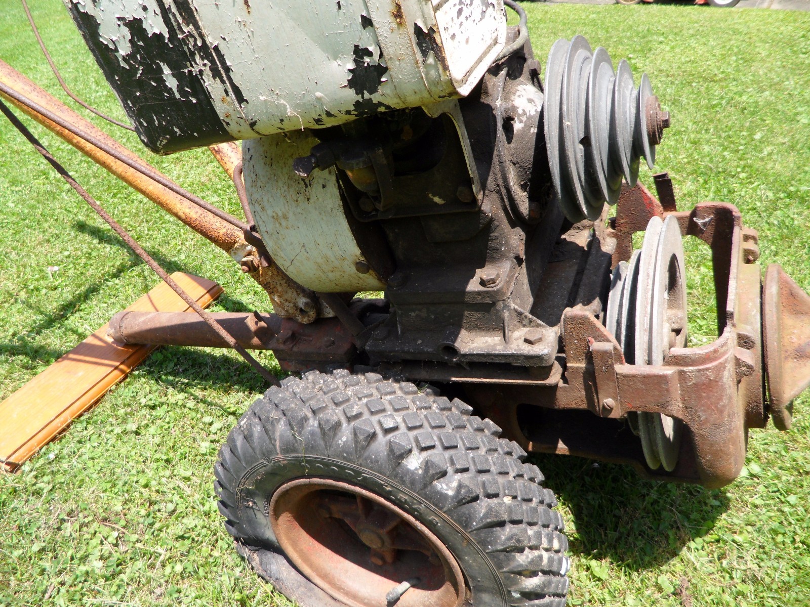 Antique Vintage ROTOTILLER ROTO-ETTE Model 2, 3 Troy-Bilt - For Parts ...