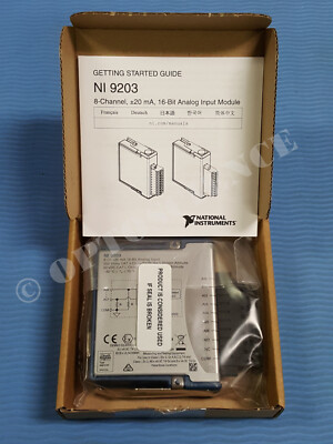NEW - National Instruments NI 9203 cDAQ Analog Current Input Module | eBay