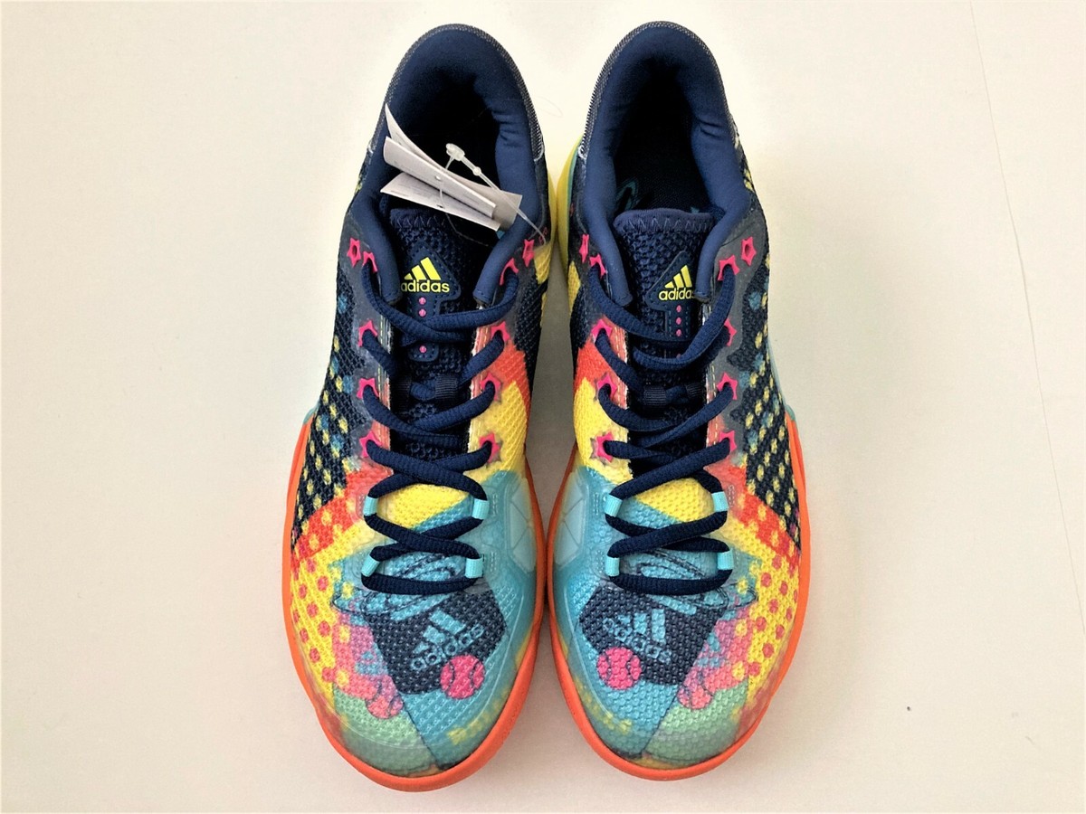 Adidas Barricade Tennis Shoes Men's 8 POP ART 2017 Limited Adidas Barricade Tennis Shoes Men's 8 POP ART 2017 Limited