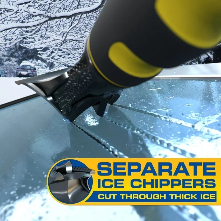 Rain-X 26” Ergo Car Snow Brush Ice Scraper Tool Snow Scraper Winter ...