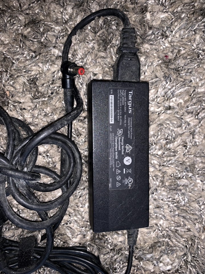 Targus Universal Wall Power Adapter for Laptops | eBay