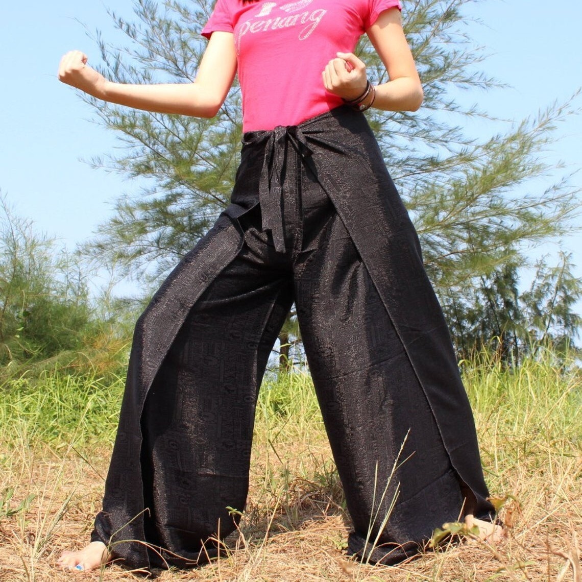 Sarong Wrap Pants Pattern