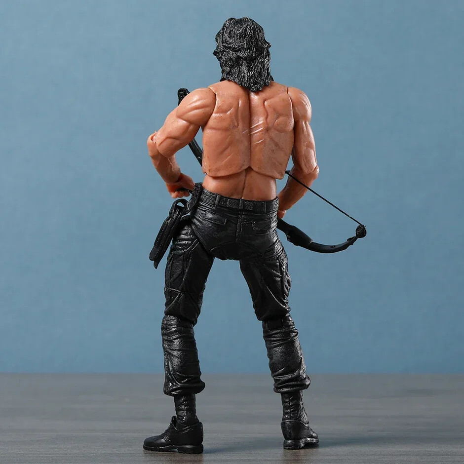 Rambo SDCC 2025 Force Of Freedom Action Figure Doll Handmade Model Toy ...