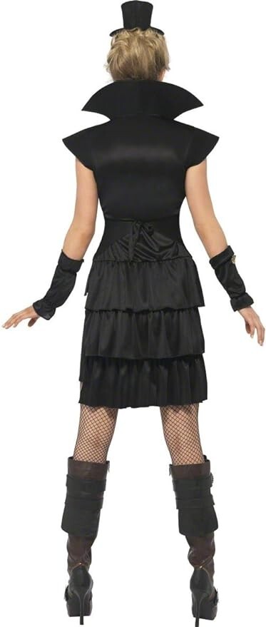 Halloween Ladies Sexy Steam Punk Victorian Vampiress Costume Ebay