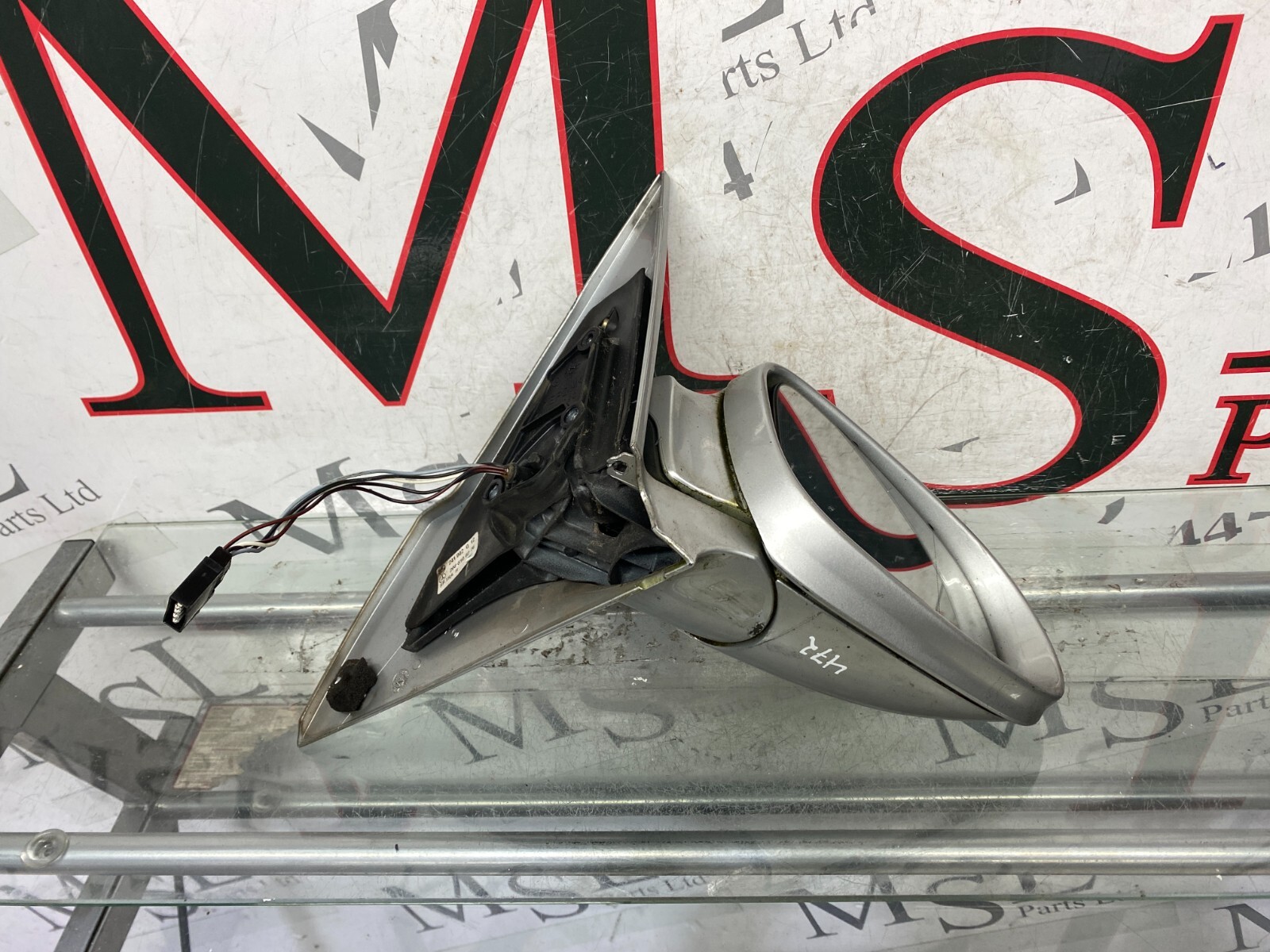 (AS) MERCEDES BENZ W208 CLK FRONT WING MIRROR NON-FOLDING RIGHT SIDE ...