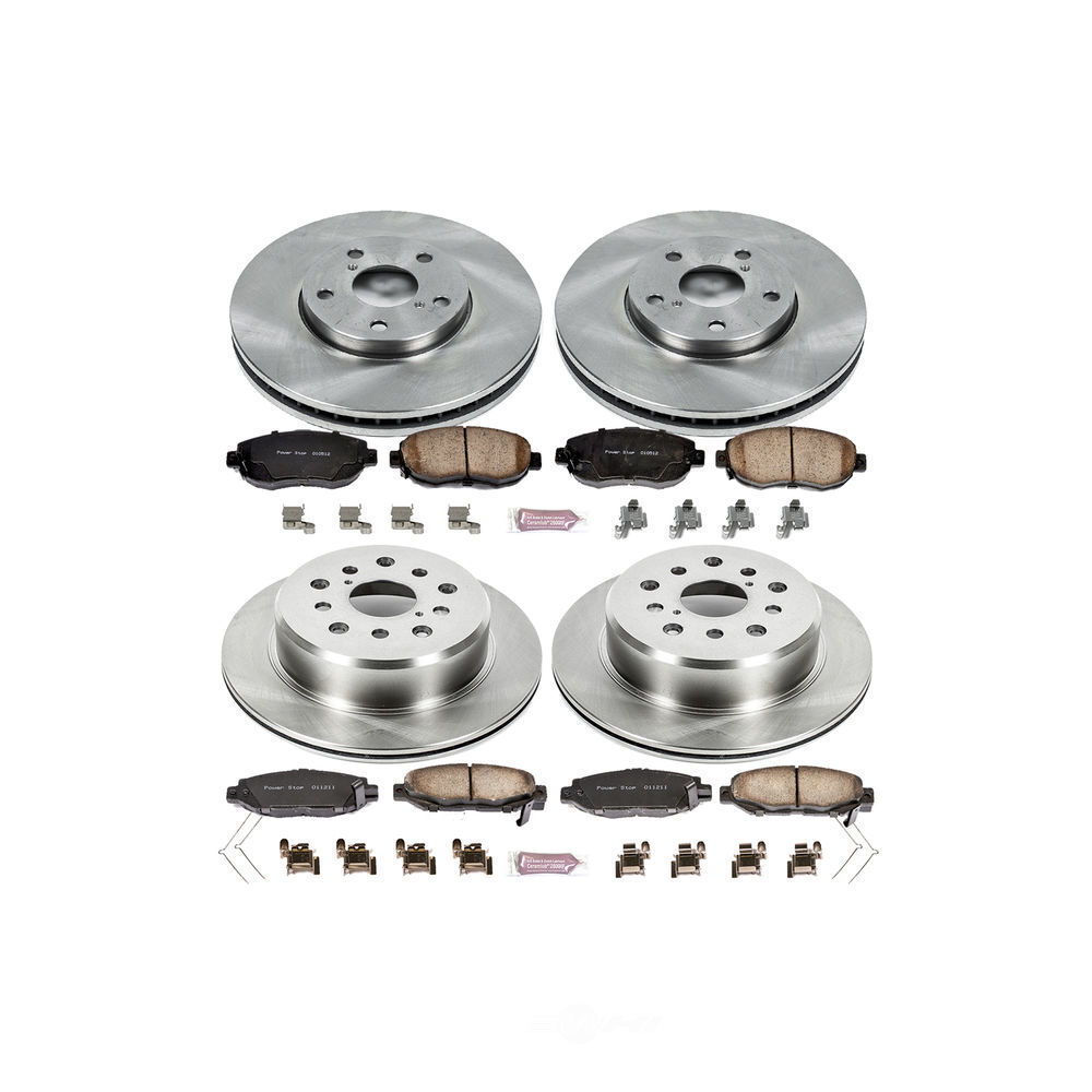 Disc Brake Kit Power Stop KOE1078 fits 93-97 Lexus GS300 for sale ...
