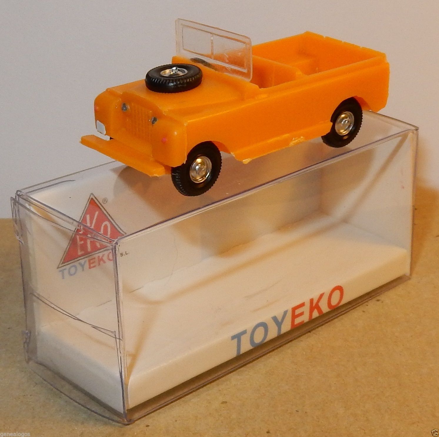 MICRO TOY EKO TOYEKO HO 1/86 1/87 MADE IN SPAIN LAND ROVER COURT REF ...