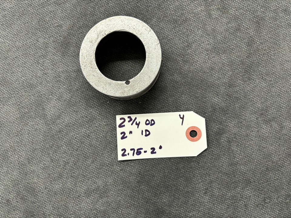 Punch Press Die Reducer Adapter Sleeve. 2.75 OD. 2 ID #4 DiAcro Roper ...